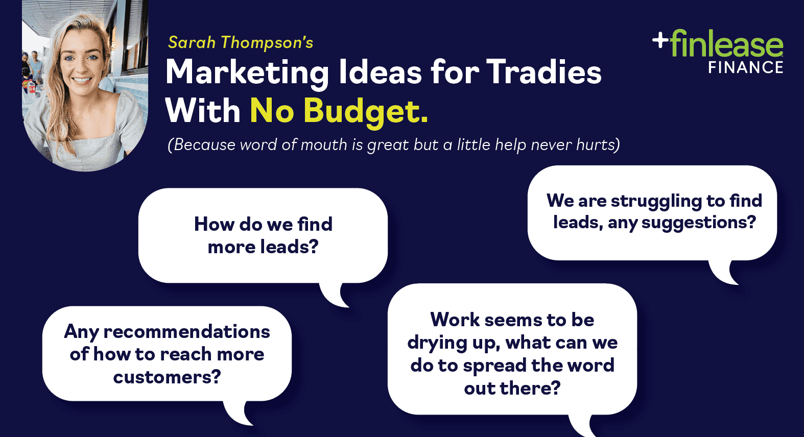 Marketing Ideas for Tradies With No Budget | Finlease